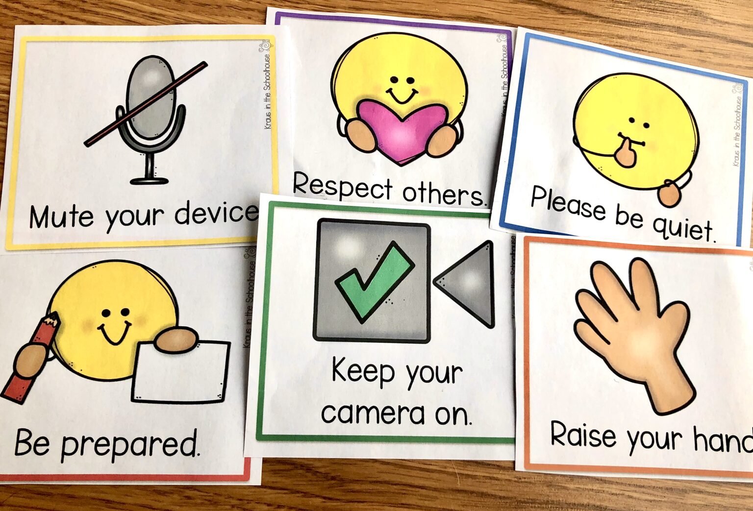 Distance Learning Rules and Expectations – Kraus in the Schoolhouse