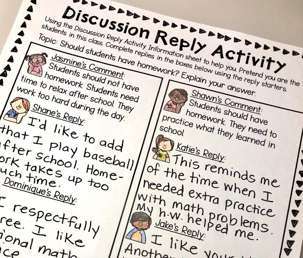 Distance Learning Discussions – Kraus in the Schoolhouse